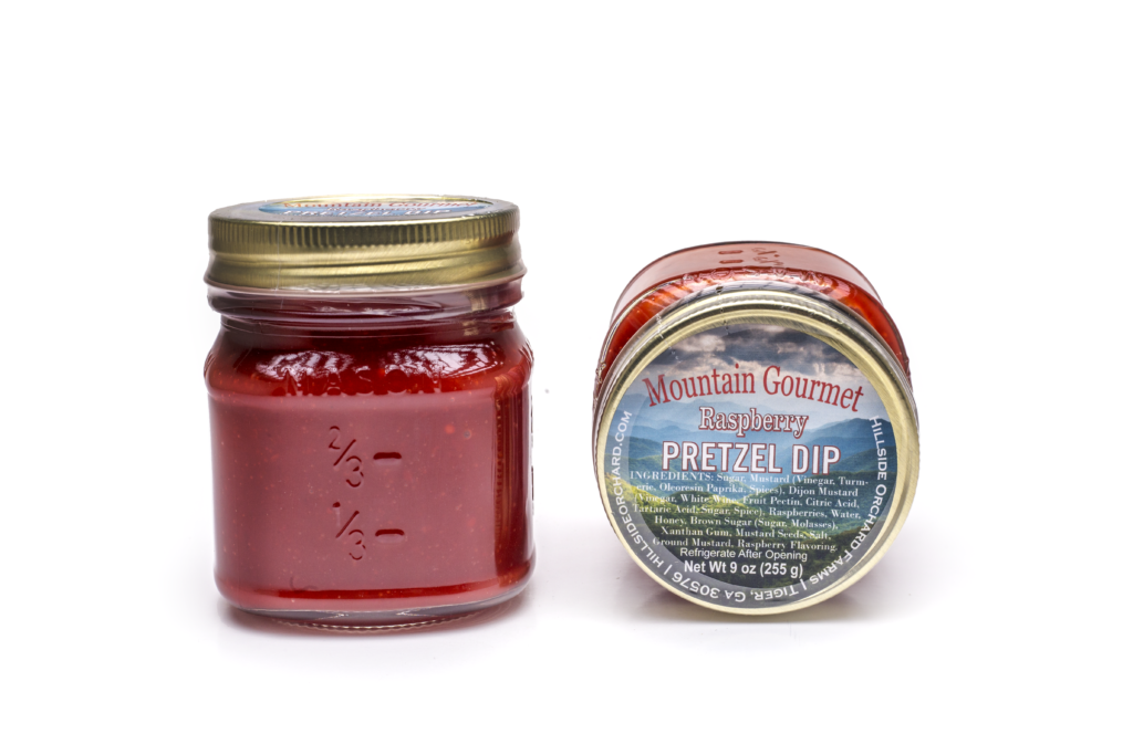 Raspberry Pretzel Dip - 9 oz - Hillside Orchard Farms